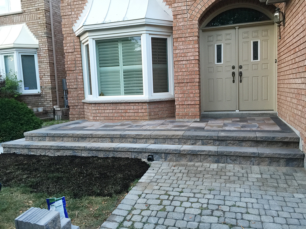 Raised Front Porch – Rock Steady Interlocking